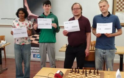 EtVaS 50 v / VIII ShakkiNet International päättyi ranskalaisjuhlaan ...